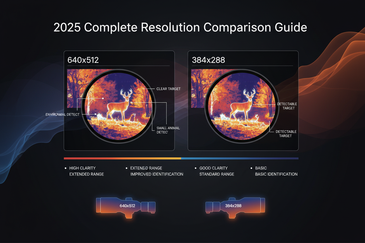 640x512 vs 384x288 Thermal Scope: The Complete Resolution Comparison G ...