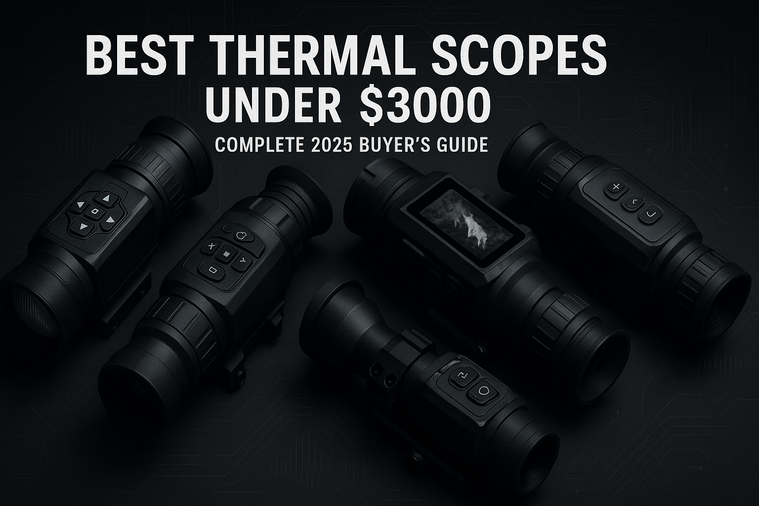 Best Thermal Scope Under $3000: 2025 Top Picks & Reviews – GTGUARD