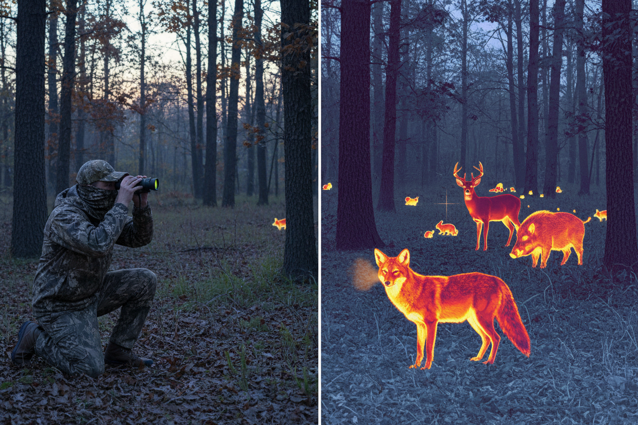 How Hunters Use Thermal Scopes to Spot Heat Signatures – GTGUARD