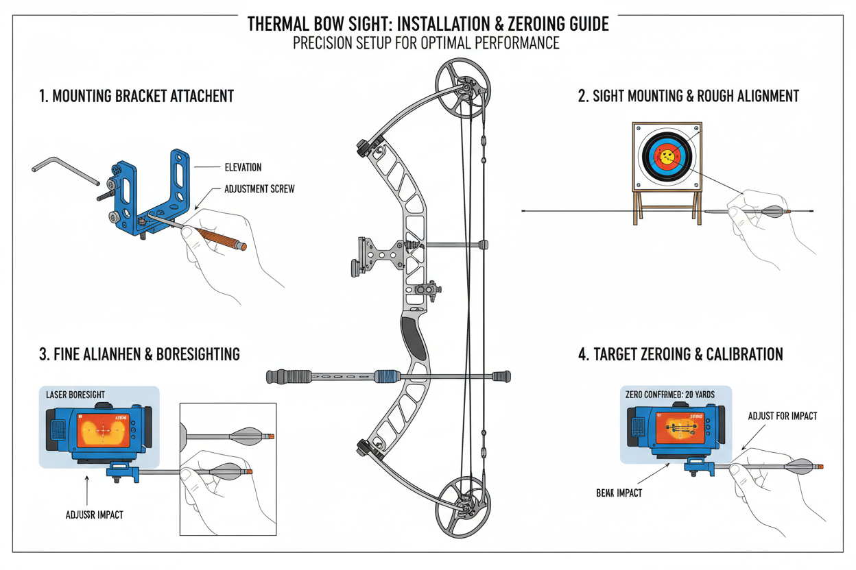 Thermal Bow Sight Setup Guide: Installation & Zeroing – GTGUARD