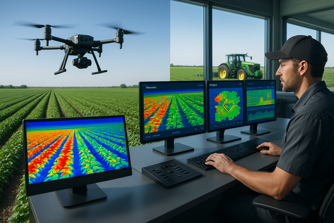 Precision Agriculture Thermal: Smart Farming Revolution 2025 – GTGUARD