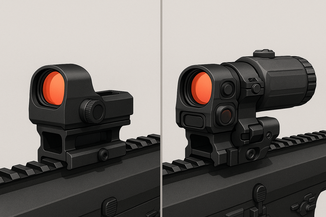 Red Dot vs Magnifier – Which Optic Setup Is Right for You? | GTGUARD ...