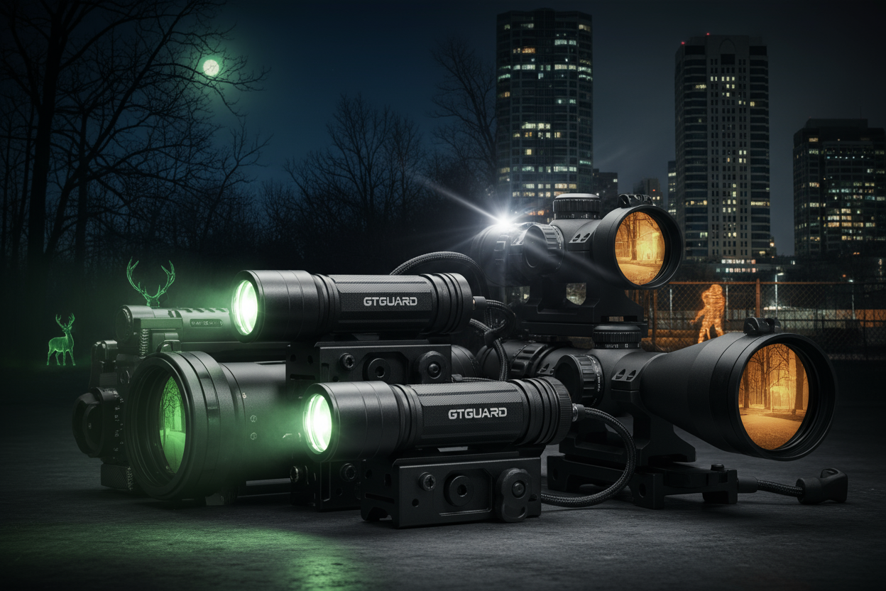 Tactical Thermal Gear 2025 | GTGUARD Flashlights, Scopes & Rangefinders