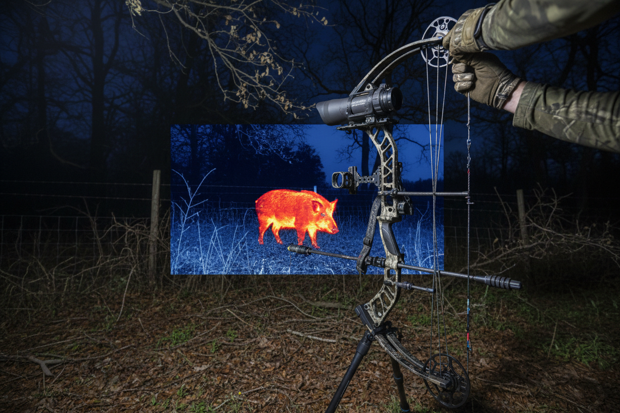 Thermal Bow Hunting for Hogs: The Complete Guide to Night Hunting with ...