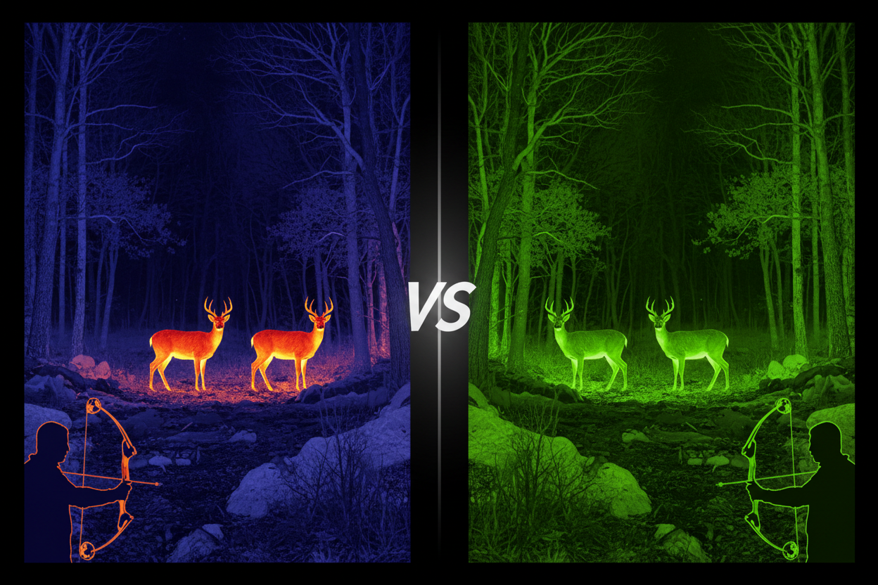 Thermal vs Night Vision Bow Hunting: 2025 Comparison – GTGUARD